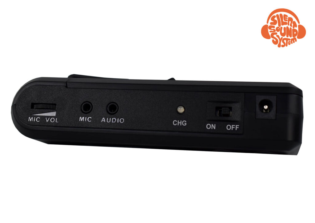 Silent Sound System – 3-Channel Wireless Transmitter with Mic