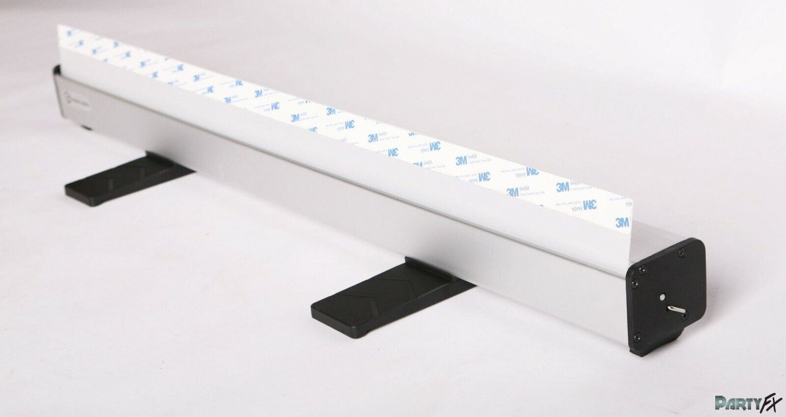 Retractable Headphone Check-In Standing Banner – Silent Sound System