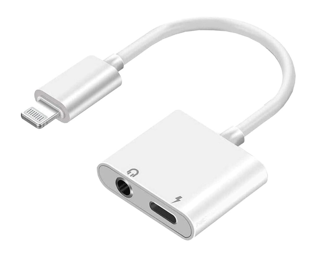 AUX Adapter for Lightning with Charging Port – Silent Sound System