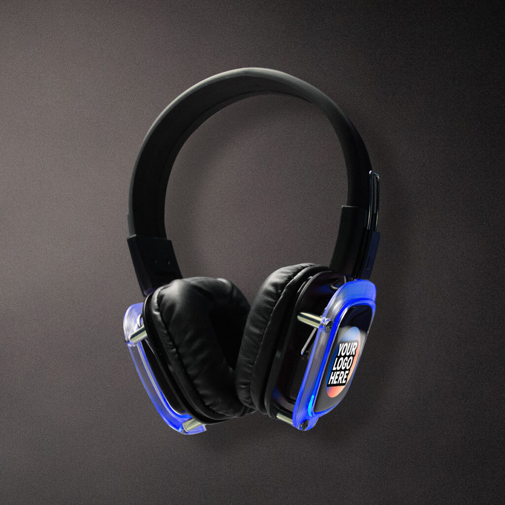 Additional Custom Glossy Round Headphone Decals – Silent Sound System